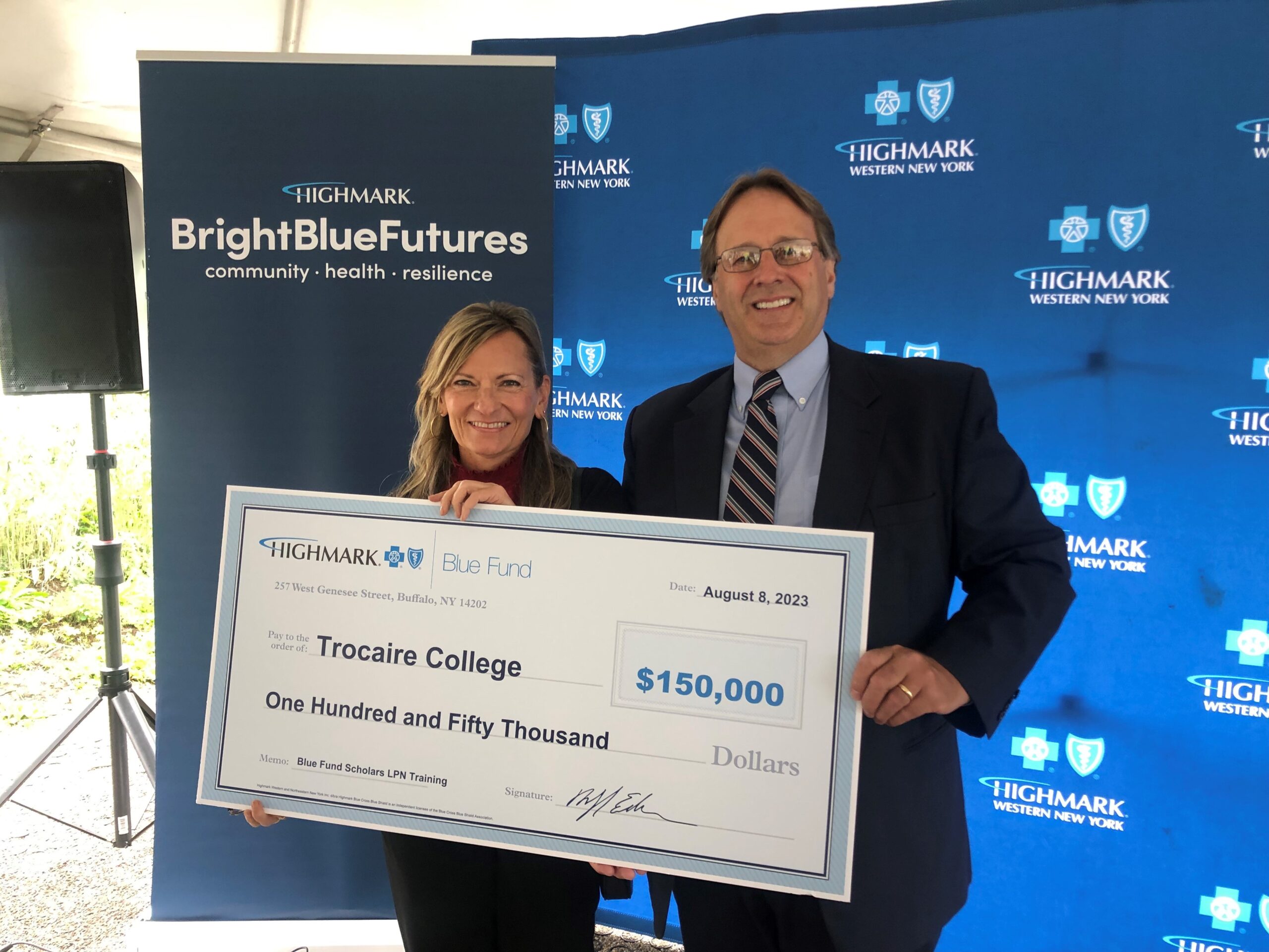 Trocaire receives Blue Fund Grant